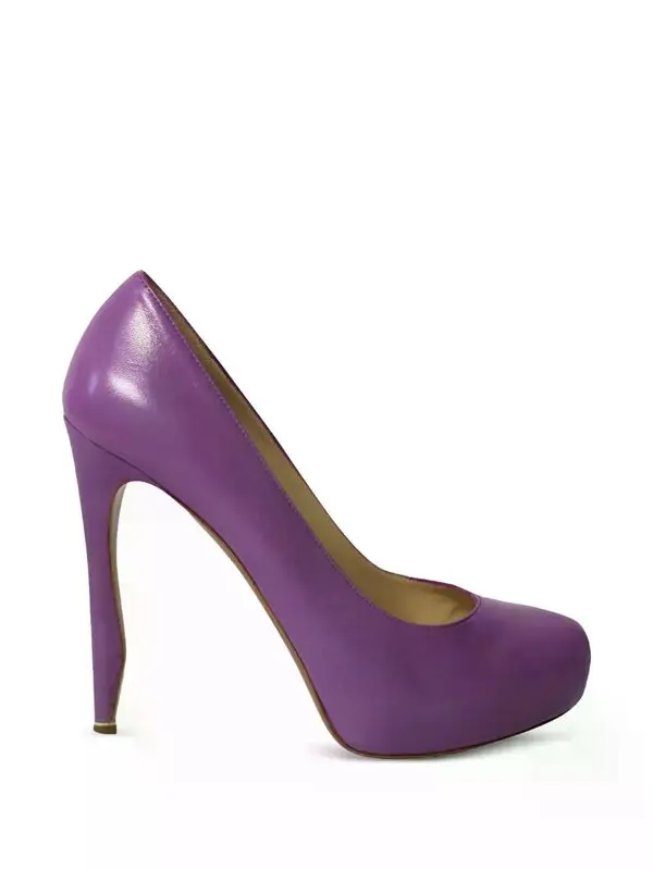 NICHOLAS KIRKWOOD Platform Almond-toe Pumps