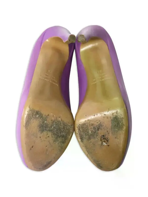 NICHOLAS KIRKWOOD Platform Almond-toe Pumps