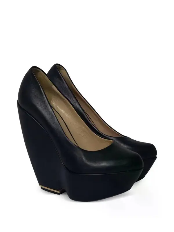NICHOLAS KIRKWOOD Platform Wedge Pumps