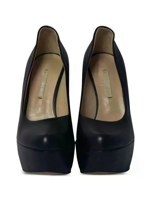 NICHOLAS KIRKWOOD Platform Wedge Pumps