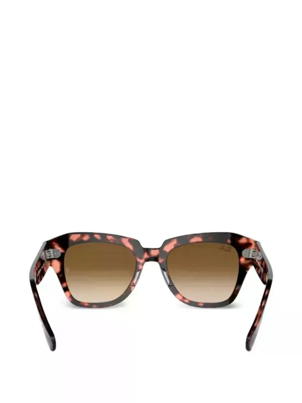 Ray-ban Square Frame Sunglasses - Brown