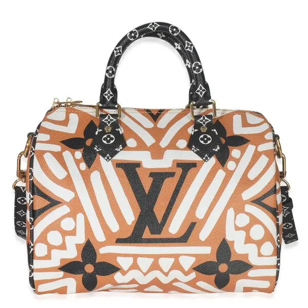 LOUIS VUITTON Monogram Canvas Crafty Speedy Bandouliere 25 - Multicolor