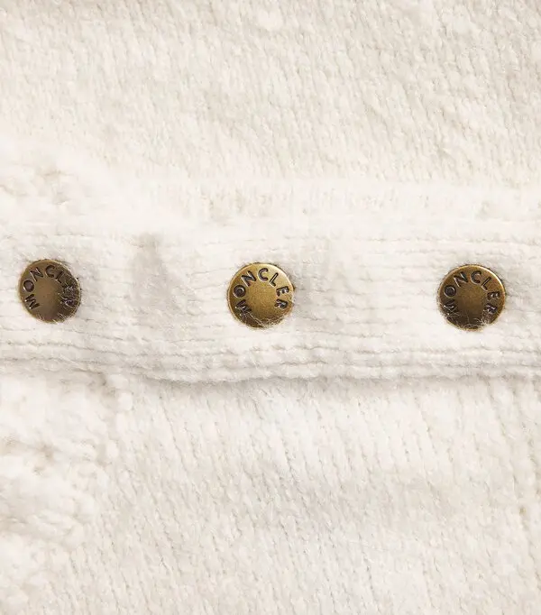 Moncler Cotton-blend Embroidered Sweater