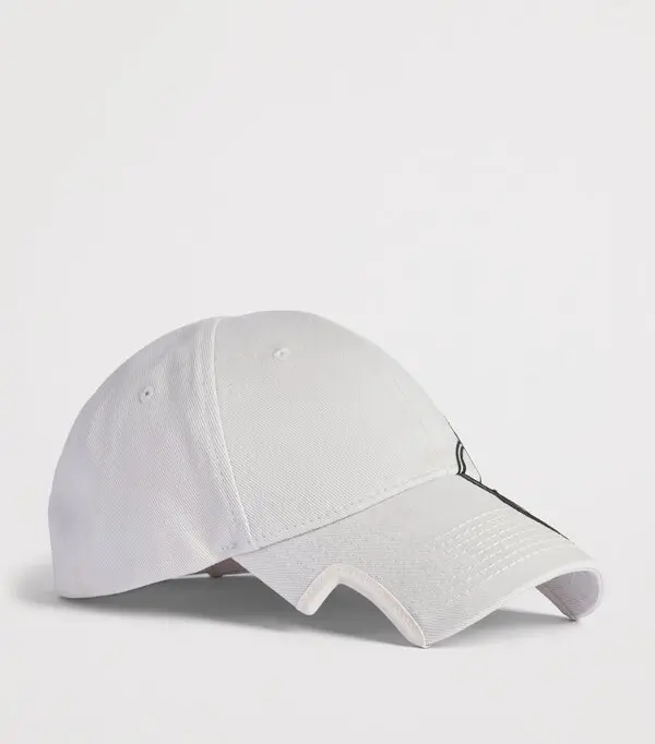 Balenciaga Cursive Logo Baseball Cap
