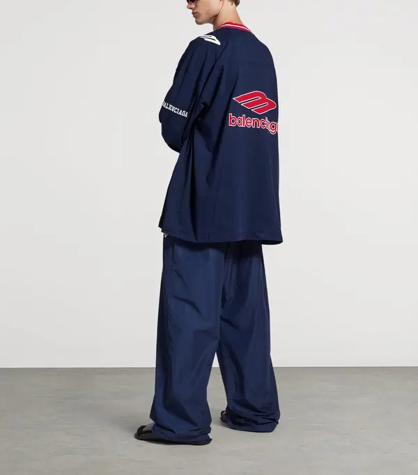 Balenciaga Oversized Logo Sport T-shirt