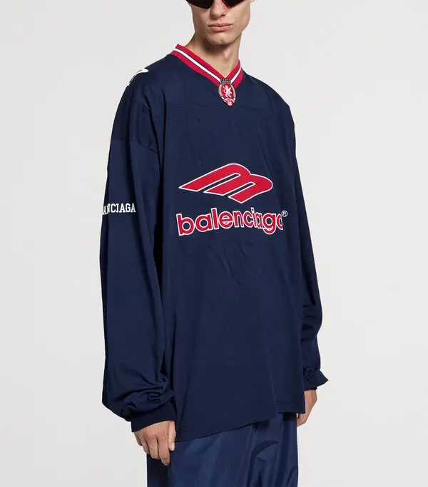 Balenciaga Oversized Logo Sport T-shirt