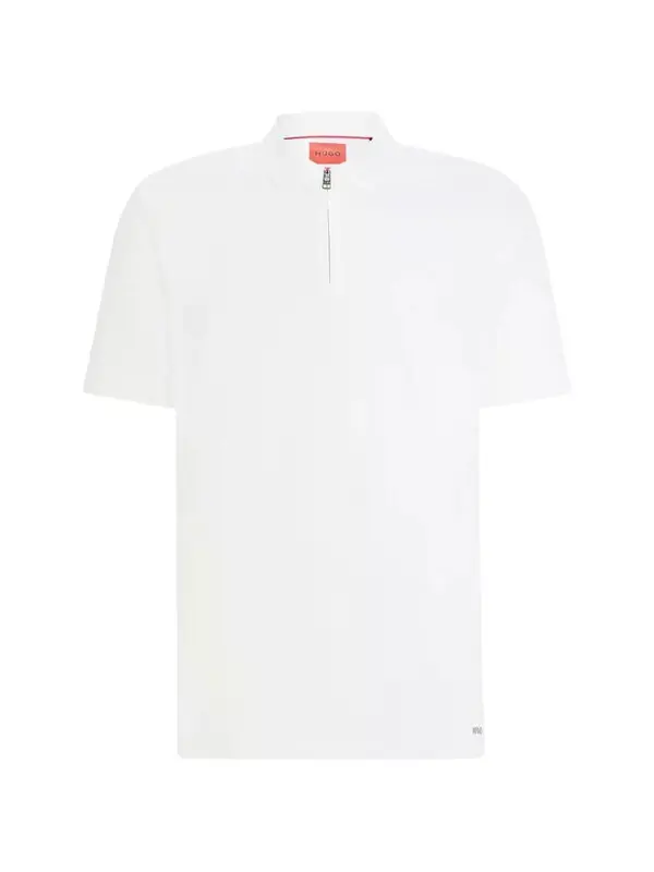 Hugo Zip-neck Polo Shirt
