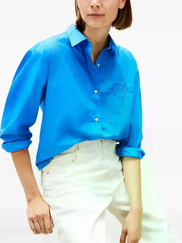 Tommy Hilfiger Logo-embroidered Shirt