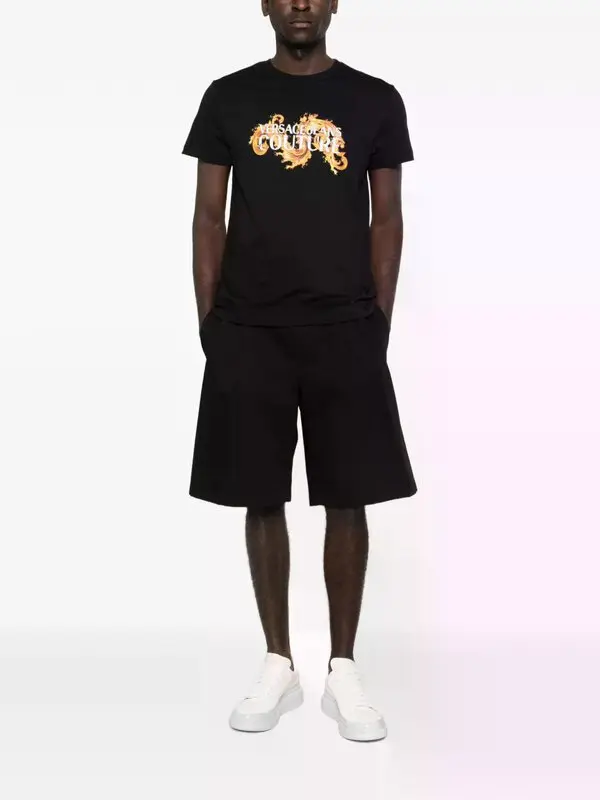 Versace Logo-graphic T-shirt