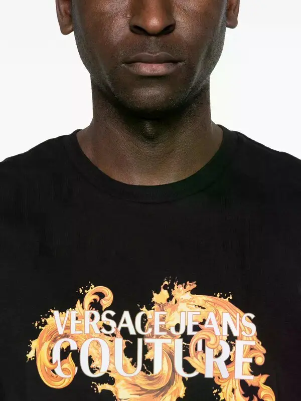 Versace Logo-graphic T-shirt