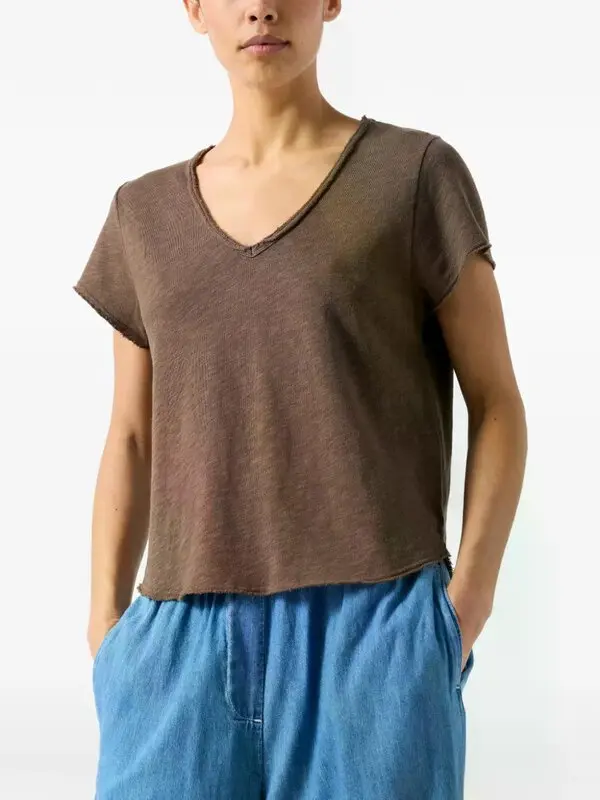 American Vintage Short-sleeve V-neck T-shirt