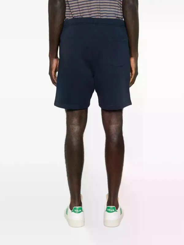 AUTRY Cotton Drawstring Shorts - Blue
