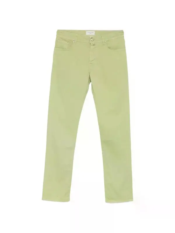 Jacob Cohen Buttoned Slim-fit Jeans