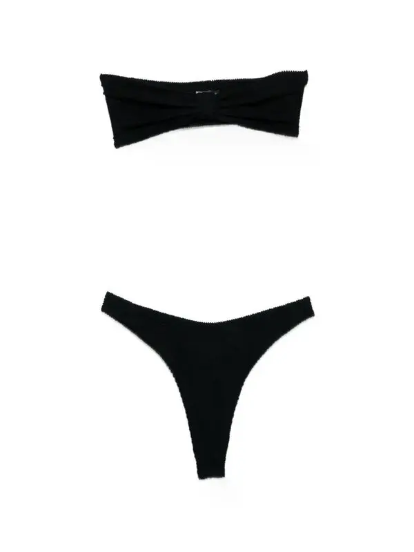 Hunza G Strapless Bikini - Black