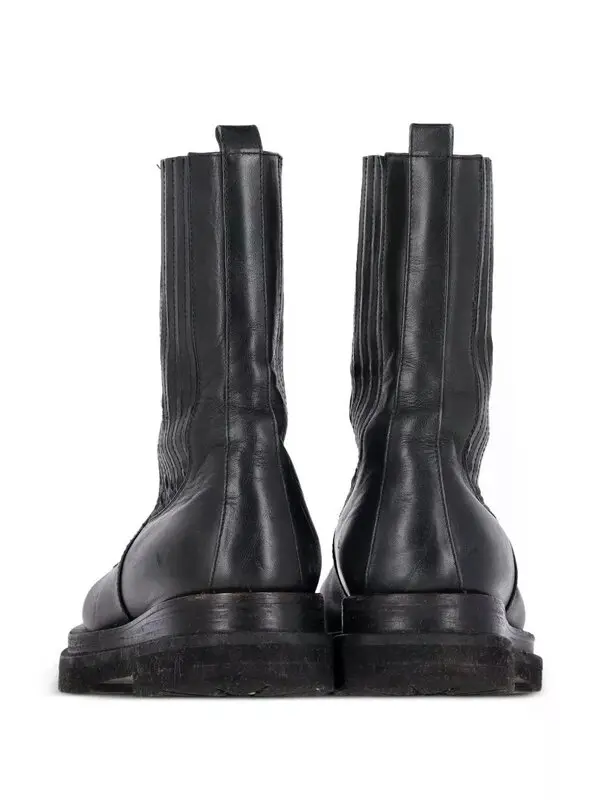 Magda Butrym Leather Biker Boots