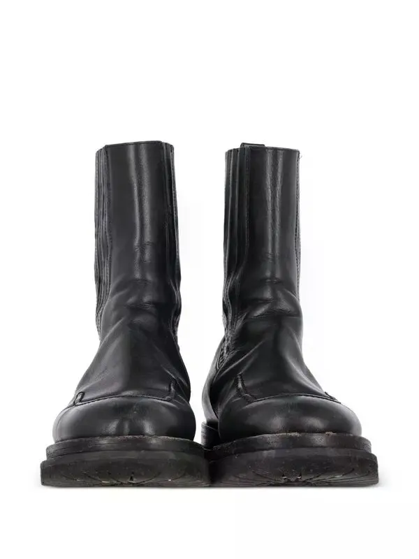 Magda Butrym Leather Biker Boots
