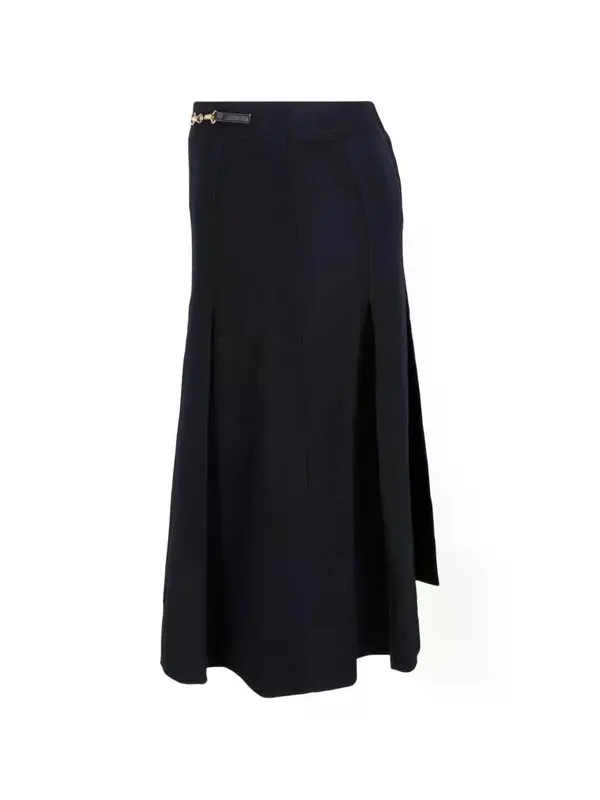 Celine Pleated Midi Skirt