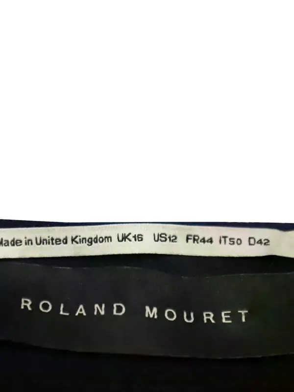 Roland Mouret Wool Pleated Trousers