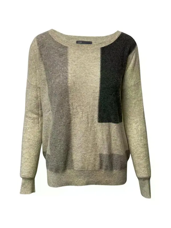 Vince Crew-neck Colourblock Sweater