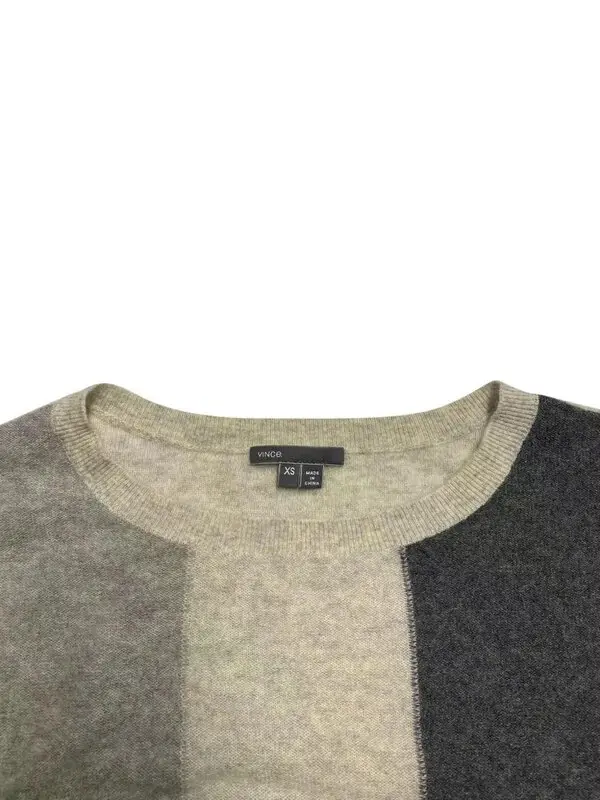 Vince Crew-neck Colourblock Sweater