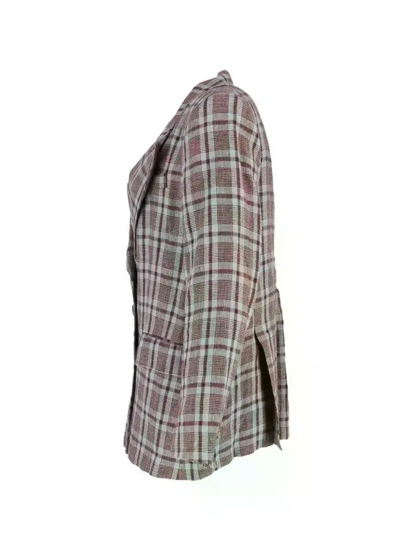 ISABEL MARANT VINTAGE Double-breasted Checked Blazer
