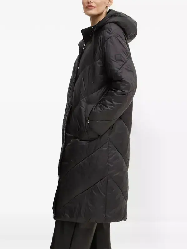 BOSS Hooded Quilted Coat