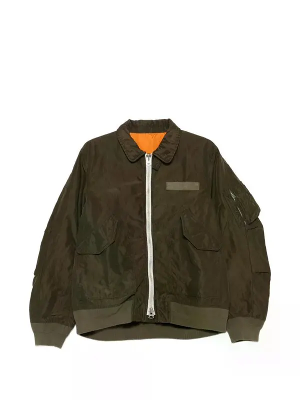 Sacai Zip-fastening Pocket Bomber Jacket