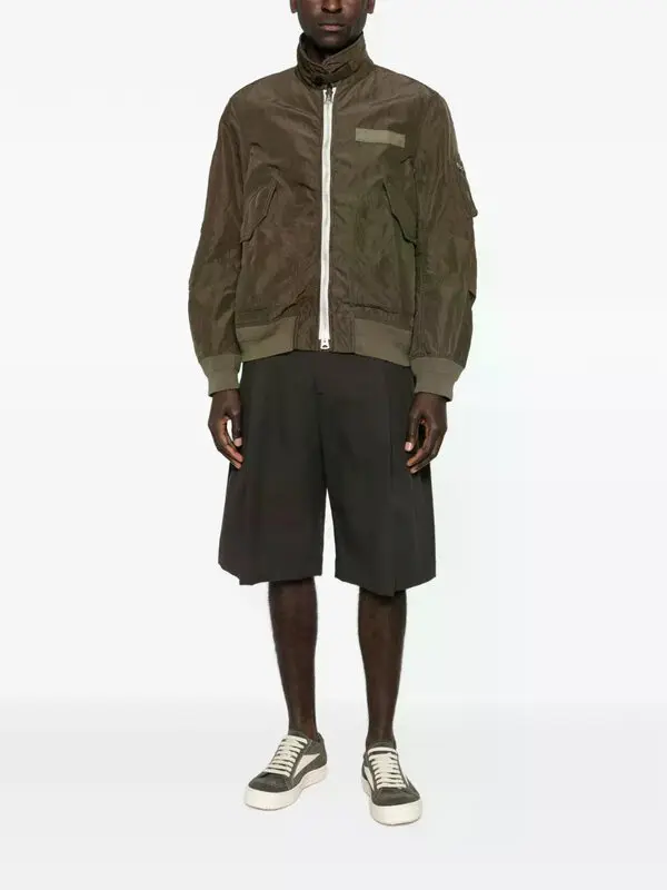 Sacai Zip-fastening Pocket Bomber Jacket