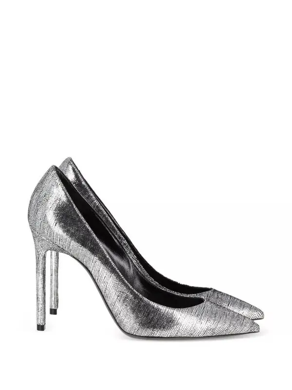 Saint Laurent Anja Textured Pumps