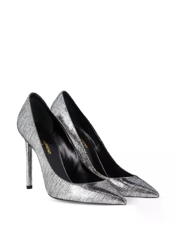 Saint Laurent Anja Textured Pumps