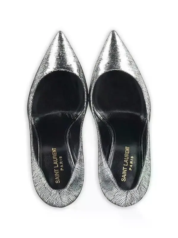 Saint Laurent Anja Textured Pumps