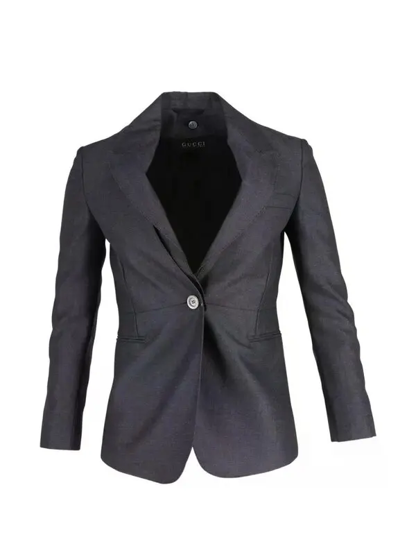 Gucci Single-breasted Wool Blazer