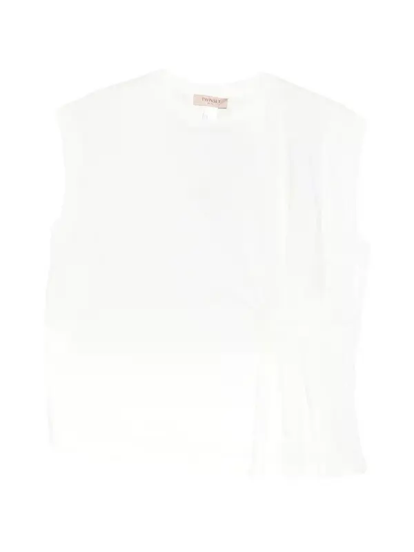 TWINSET Sleeveless T-shirt - White