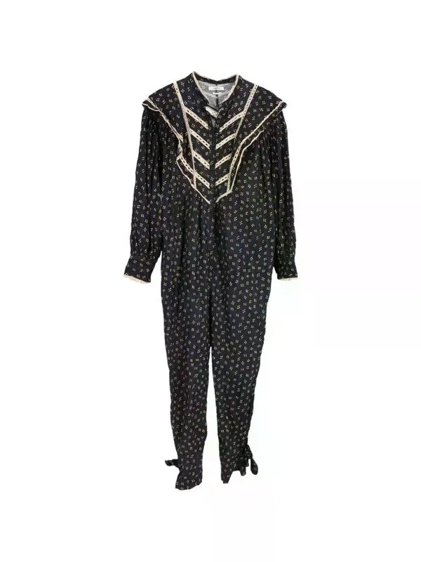ISABEL MARANT VINTAGE Realia Lace Jumpsuit - Blue
