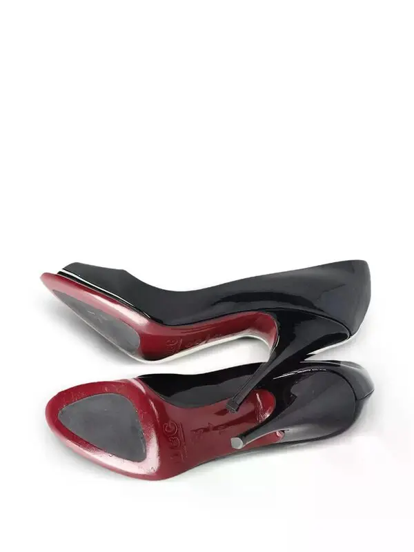 Dolce & Gabbana Peep-toe Patent-leather Pumps