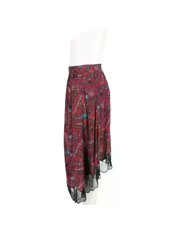 Zadig&Voltaire Printed Asymmetrical Skirt