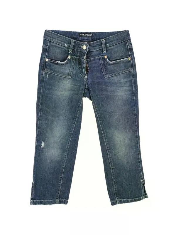 Dolce & Gabbana Cropped Jeans