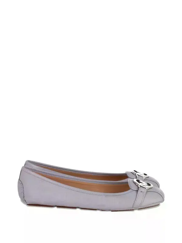 Michael Kors Fulton Leather Ballet Flats