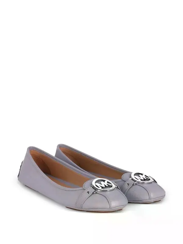 Michael Kors Fulton Leather Ballet Flats