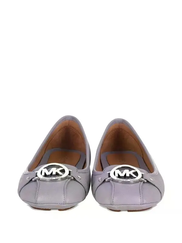 Michael Kors Fulton Leather Ballet Flats