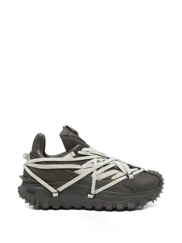 Moncler Rick Owens Trailgrip Megalace Sneakers - Brown