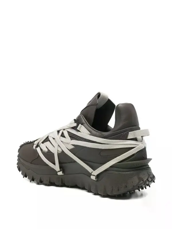 Moncler Rick Owens Trailgrip Megalace Sneakers - Brown