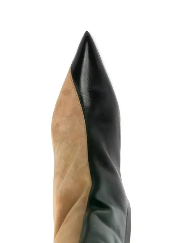 Khaite Pointed Harvey Over-the-knee Boots - Black