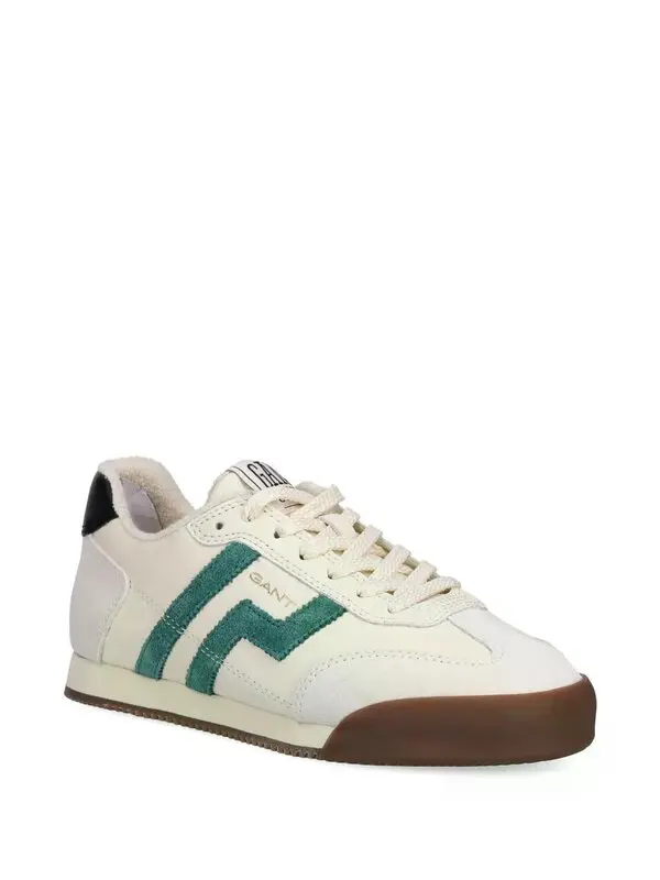 Gant Beylana Wavy-stripe Sneakers - Neutrals