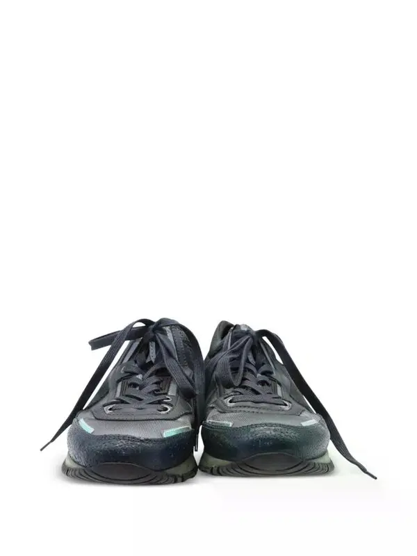 LANVIN Textured Leather Sneakers
