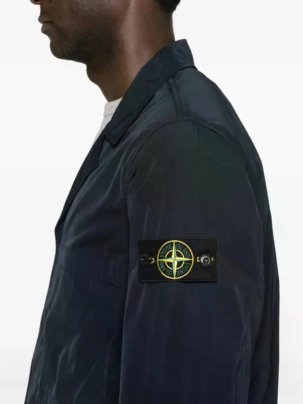 Stone Island Button-fastening Pocket Jacket
