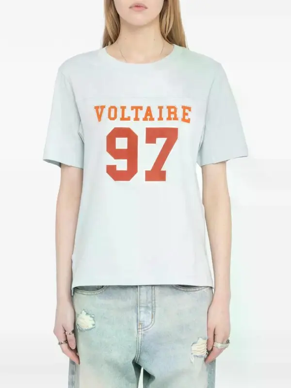 Zadig&Voltaire 97" Printed T-shirt - Blue