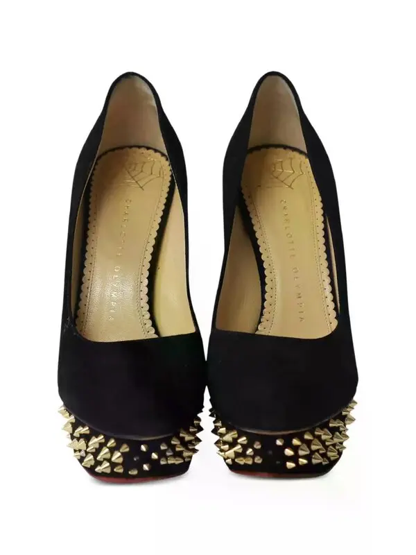 CHARLOTTE OLYMPIA Studded Platform Heels