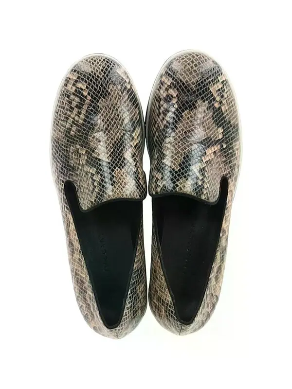 Stella McCartney Snakeskin Embossed Platform Sneakers