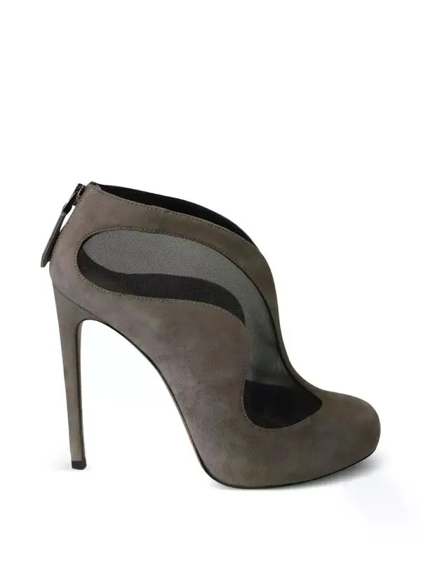 Alaïa Almond-toe Ankle Boots